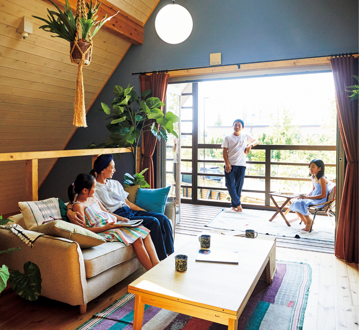 outdoor erea web | BESS仙台 | ログハウスのBESS